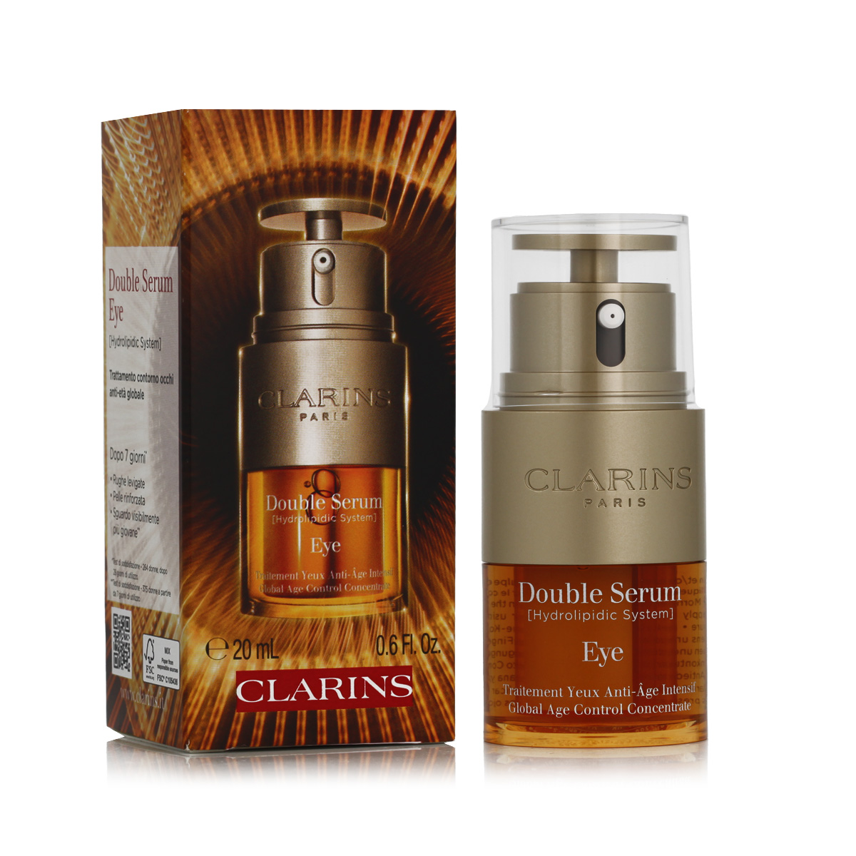 Clarins Double Serum Eye Global Age Control Concentrate 20 ml | Parfuem365