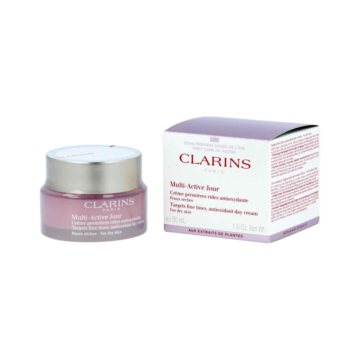 Clarins Multi-Active Jour (Dry Skin) Antioxidant Day Cream 50 ml ...