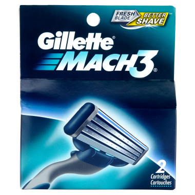 Gillette Mach3 Rasierklingen 2 Stück | Herrenpflege | Pflege | Parfuem365