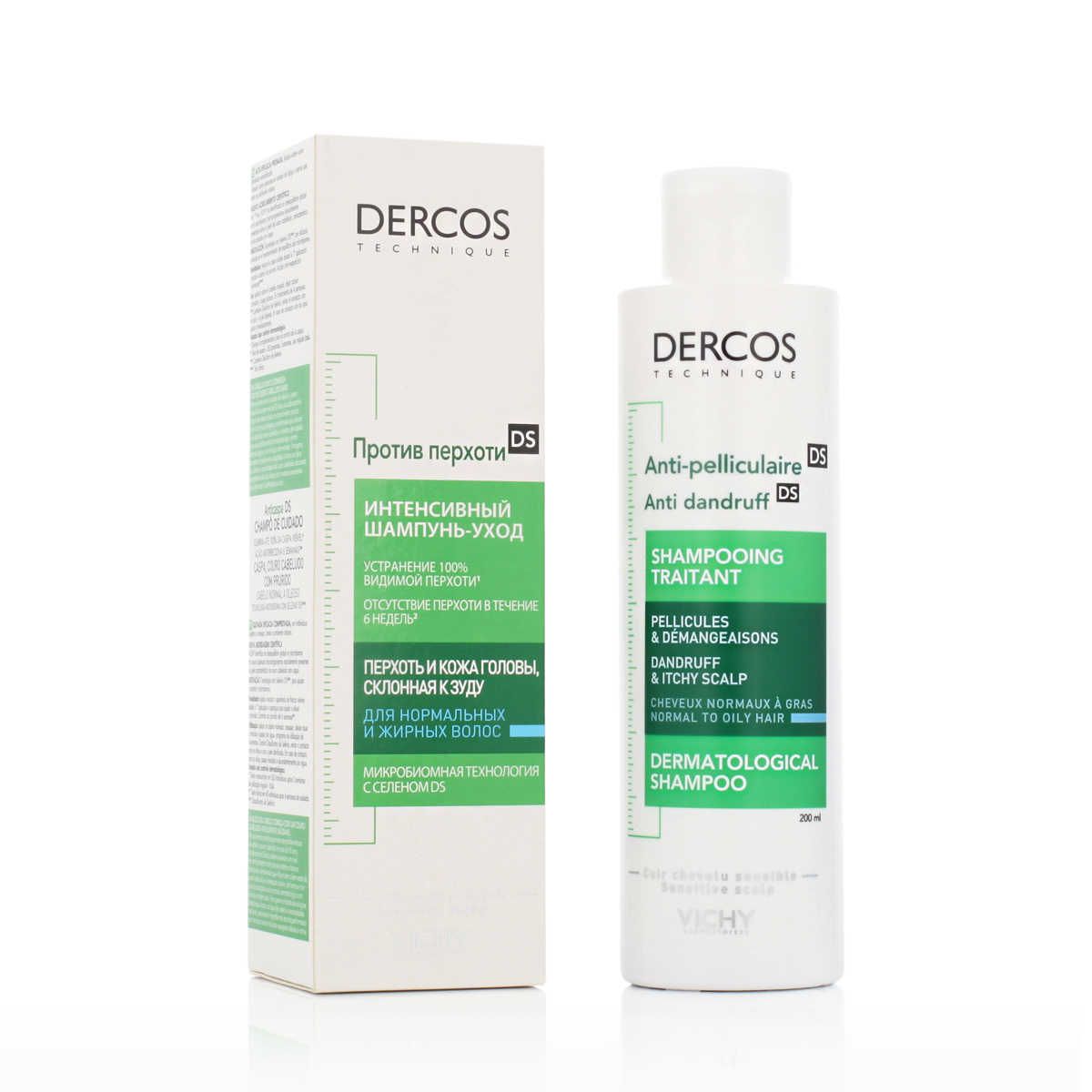 Vichy Dercos Anti-Dandruff Dermatological Shampoo 200 ml | Haare ...