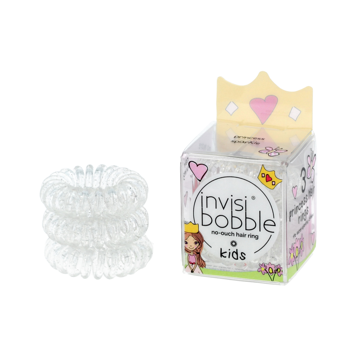 Invisibobble KIDS Hair Bands Princess Sparkle - pack with 3 Stück ...