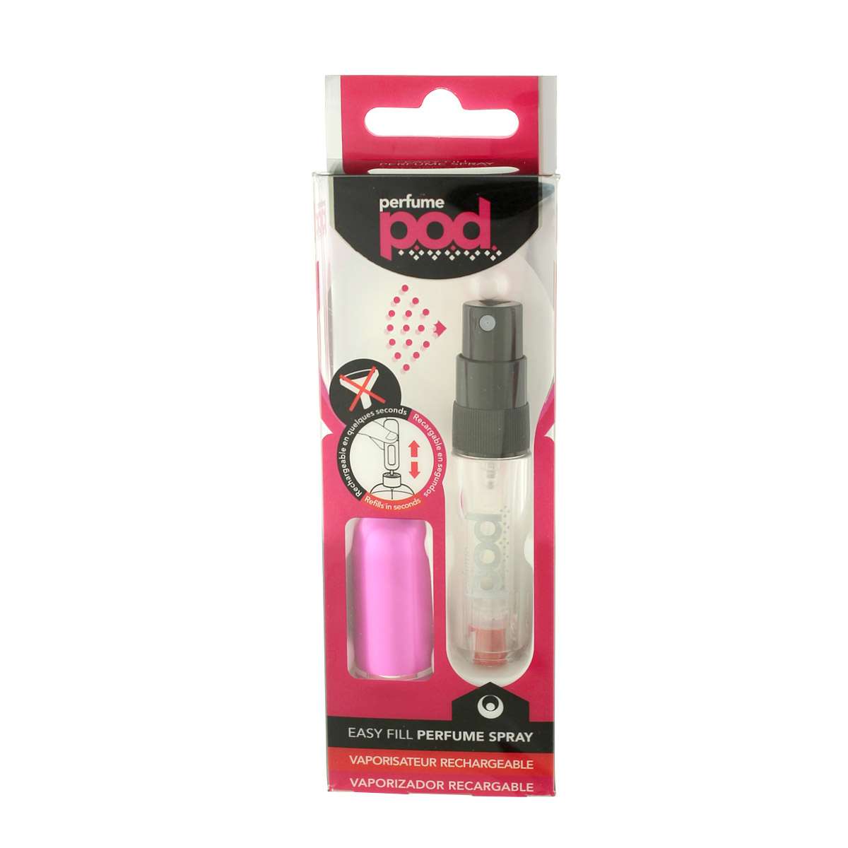 Perfume Pod Refillable Sprayer Intensive Pink 5 ml | Parfuem365