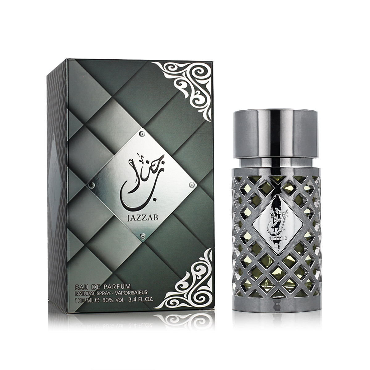 Ard Al Zaafaran Jazzab Silver Eau De Parfum 100 ml | Herrendüfte ...
