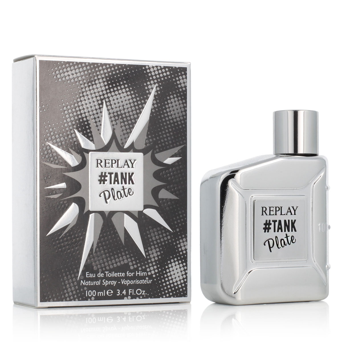 Replay #Tank Plate For Him Eau De Toilette 100 ml | Herrendüfte ...