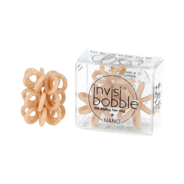 Invisibobble NANO To Be Or Nude To Be - Haargummi - 3 Stück | Haare ...