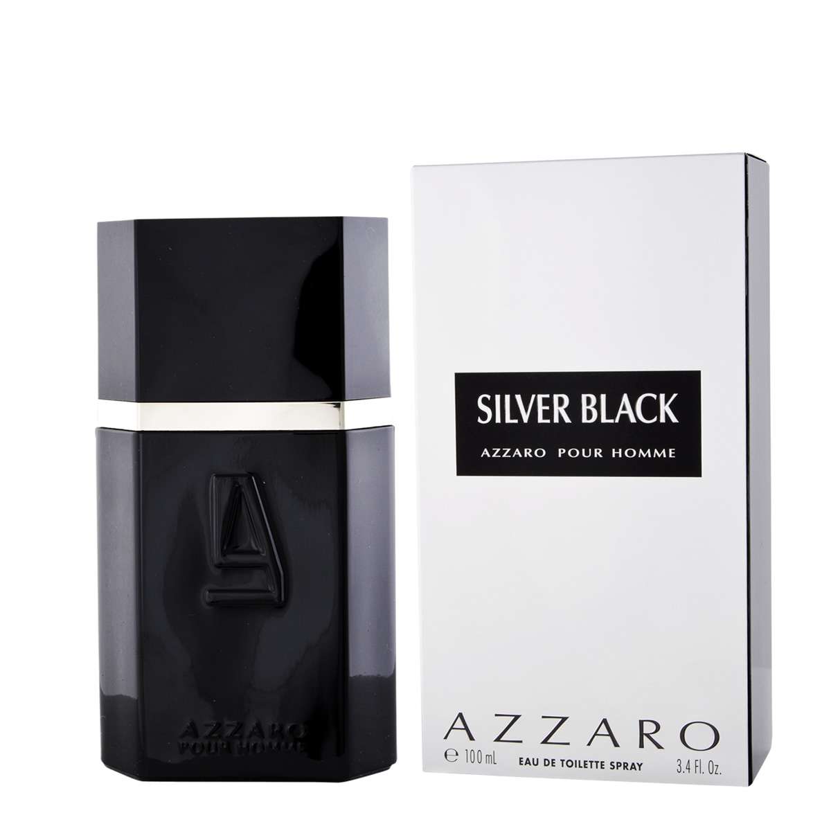 Azzaro Silver Black Eau De Toilette 100 ml | Herrendüfte | Parfuem365