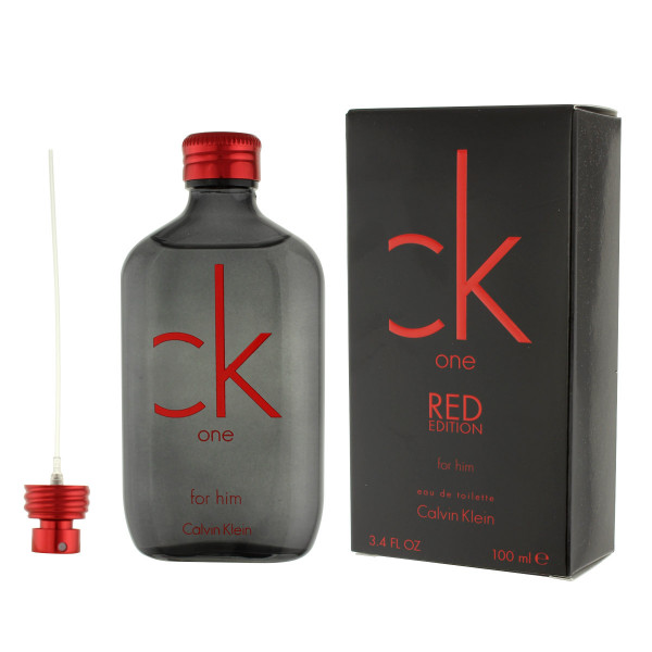 Calvin Klein CK One Red Edition for Him Eau De Toilette 100 ml | Herrendüfte | Parfuem365