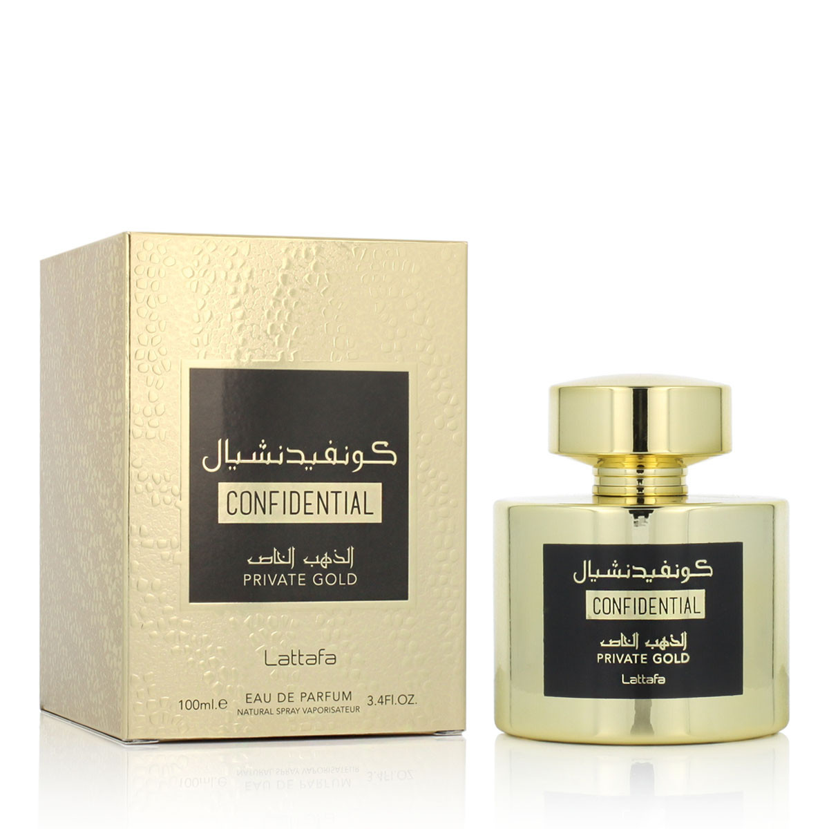 Lattafa Confidential Private Gold Eau De Parfum 100 ml | Parfuem365