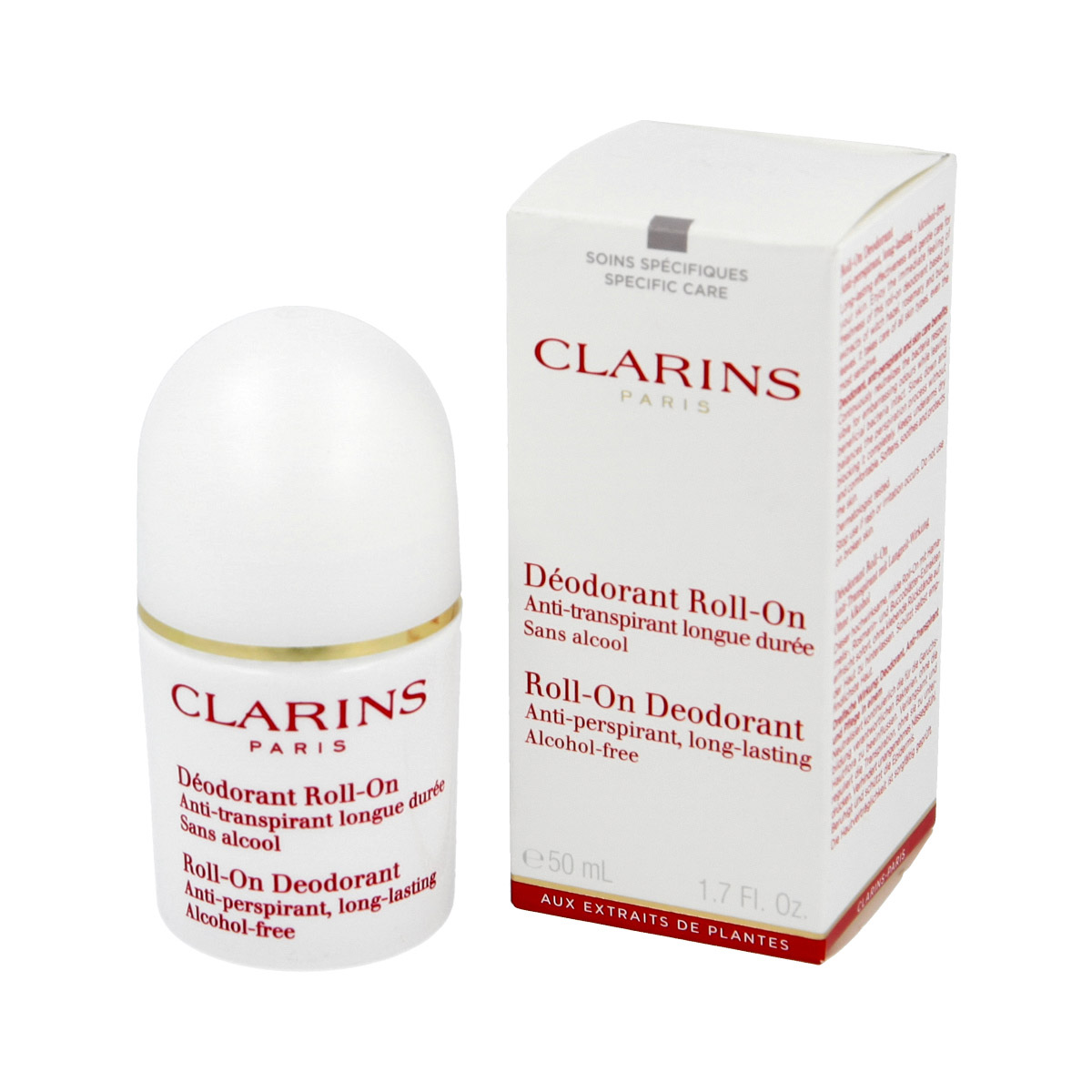 Clarins Gentle Care Roll On Deodorant 50 ml | Parfuem365